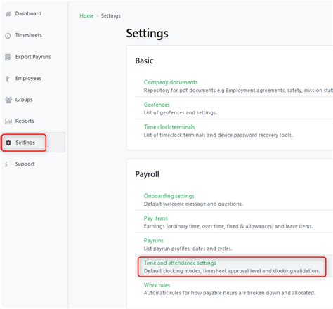 Disable Employee Template Synchronisation Bundyplus Help Centre