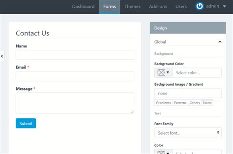 powerful features easy forms php form builder with drag and drop