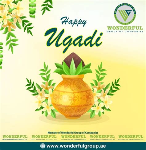 Wonderful Group Of Companies On Linkedin Ugadi Festival Celebration