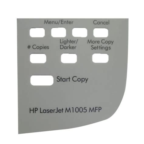 Control Panel Keypad Sticker For Hp Laserjet M1005 Printer