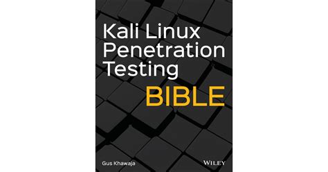 Kali Linux Penetration Testing Bible Book