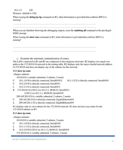 Solved What Is The Solution For This Lab With The Network Chegg