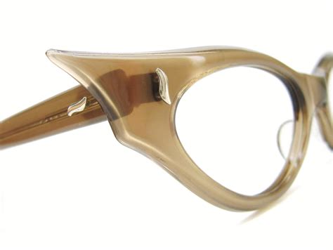Vintage 50s French Cats Eye Glasses Eyeglasses Sunglasses Framenever