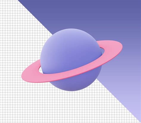 3d Cartoony는 Ui Ux 웹 모바일 앱 소셜 미디어 디자인을 위한 간단한 행성 아이콘을 렌더링합니다 프리미엄 Psd 파일