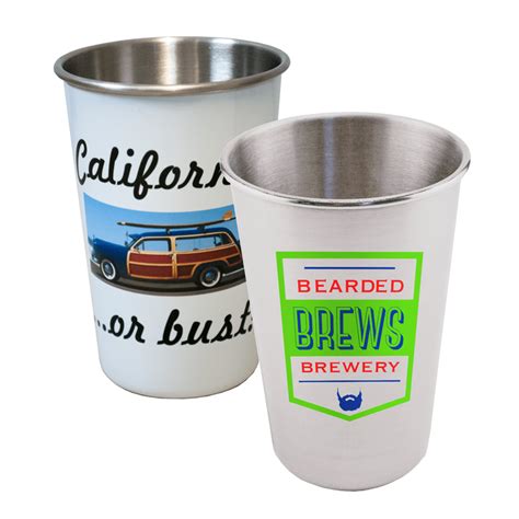 17oz Stainless Steel Pint Glass Jpplus