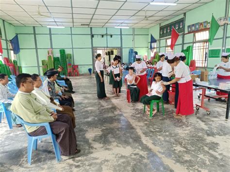 တောင်ကုတ်မြို့နယ်ရှိ အခြေခံပညာကျောင်းများ၌ သားအိမ်ခေါင်းကင်ဆာရောဂါကာကွယ