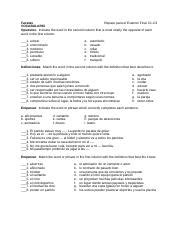 Repaso Examen Final Doc Facetas Repaso Para El Examen Final C1 C3