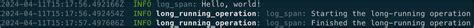 Rust日志tracing的debug和debugspan，info和infospan，error和errorspan有什么区别