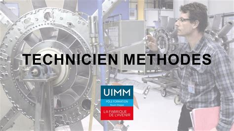 Découverte du métier de technicien méthodes YouTube