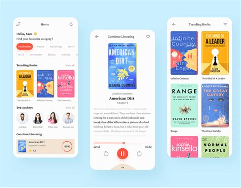 Audio Book App Design On Behance