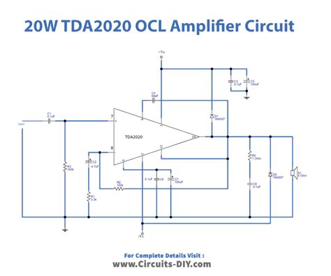 Tda2020 Hi Fi Power Amplifier 20w To 80w