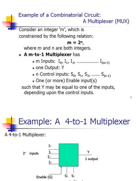 Example Of A Combinatorial Circuit A Multiplexer Mux Electrical Engineering Physics