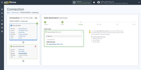 How To Connect Salesmsg To Apps As Data Destination