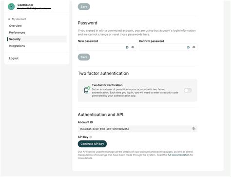Accessing Your Account Api Key Default Site