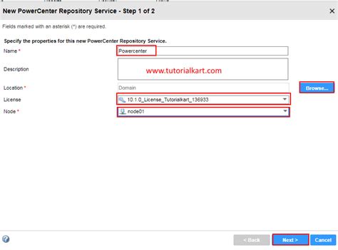 Creating Informatica Powercenter Repository Service Informatica Tutorial