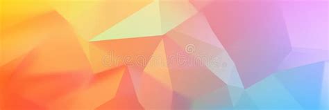 A Visually Appealing Gradient Backdrop With Polygonal Shapes Showcasing