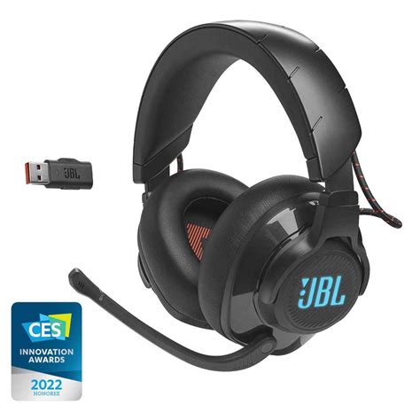 JBL QUANTUM 610 Wireless Over Ear Gaming Headset Black JB Hi Fi
