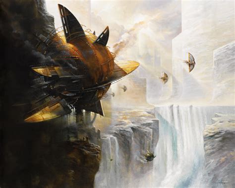 Beautiful Steampunk Voyages From Didier Graffet