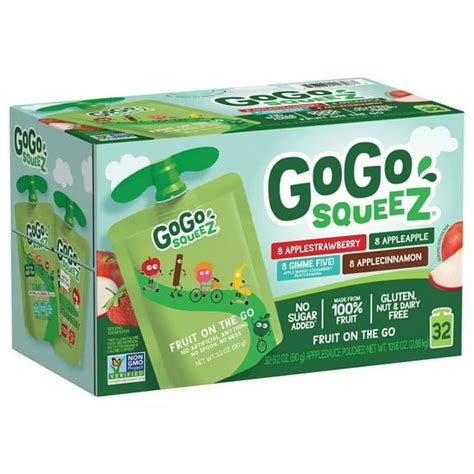 Applesauce Pouches For On The Go Snacks