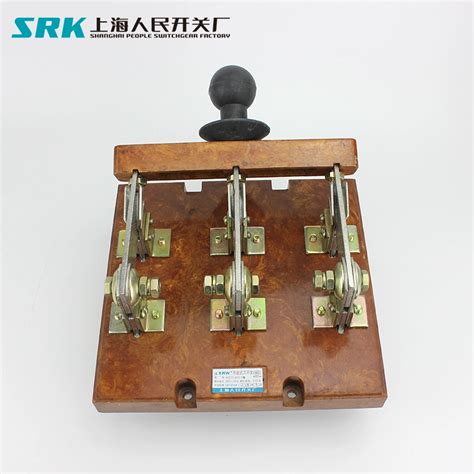 Hd Single Throw Three Pole P Copper Disconnect Knife Blade Switch Changeover Knife Switch