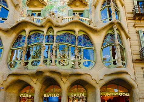 Casa Batll In Barcelona Spain Editorial Stock Photo Image Of Mosaic
