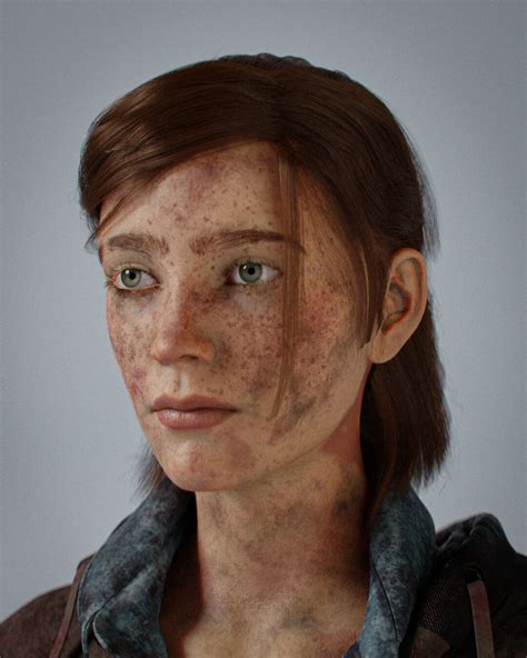 Ellie The Last Of Us Part Ii Finished Projects Blender Artists