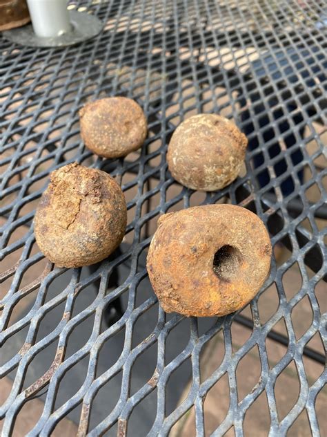 Metal Sphere Ish Objects Found In The Backyard Of A Home In Boulder Co While Digging R