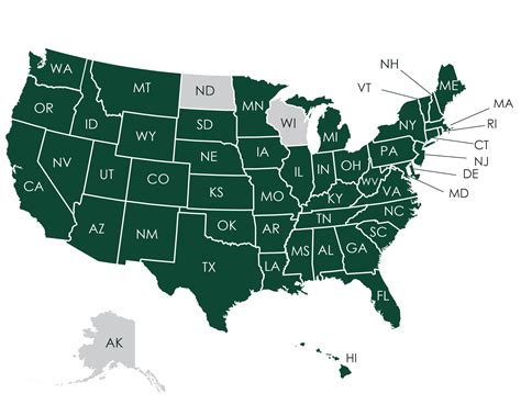 Licensing Map Abacus Life Settlements