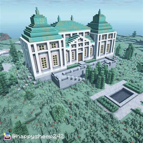 Minecraft Classical Baroque Manor Minecraft Crafts Minecraft