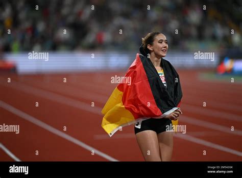 Gold Medal In Womens 4x100 Relay Rebekka Hasse Happy With The German Flag European