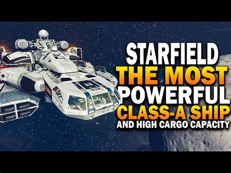 Starfield Ship Building Guide Unleash The Power Of Class A Ships