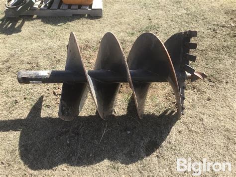Bobcat Post Hole Auger Agriculture Bigiron