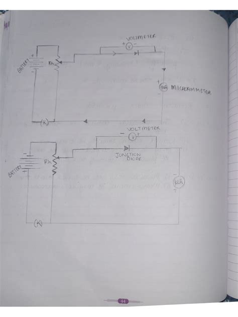 Experiment 4 To Draw The I V Characterisitc Curve Of Pn Junction Diode In Forward And Reverse
