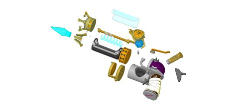 🔫 Jinx Zap Zap Pistol Prop Arcane Cosplay By Collins Creations 3d