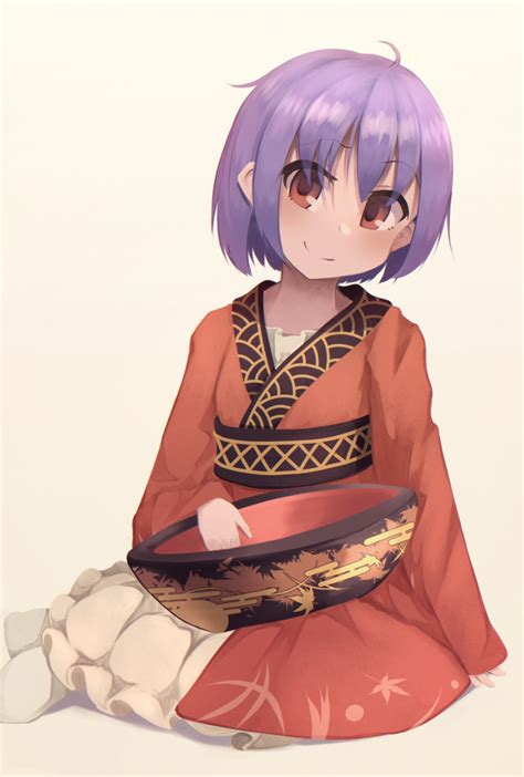 Safebooru 1girl Ahoge Bowl Closed Mouth Commentary Full Body Highres
