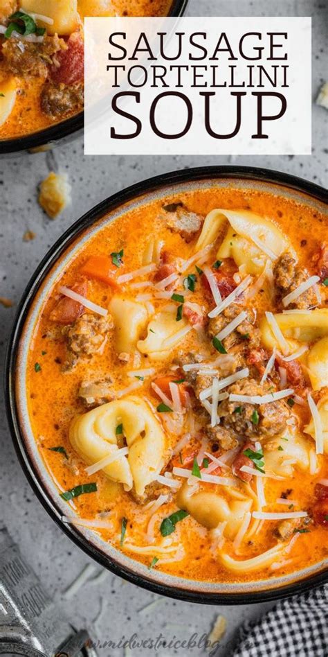 Cheese Tortellini Soup Artofit