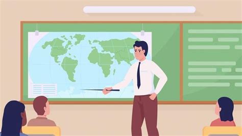 Classroom Animation Stock Video Footage For Free Download