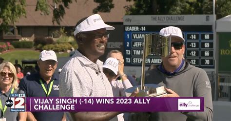Vijay Singh Wins 2023 Ally Challenge After Paul Goydos Struggles At