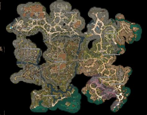 Baldur's Gate 3 Map Act 1 in 2024