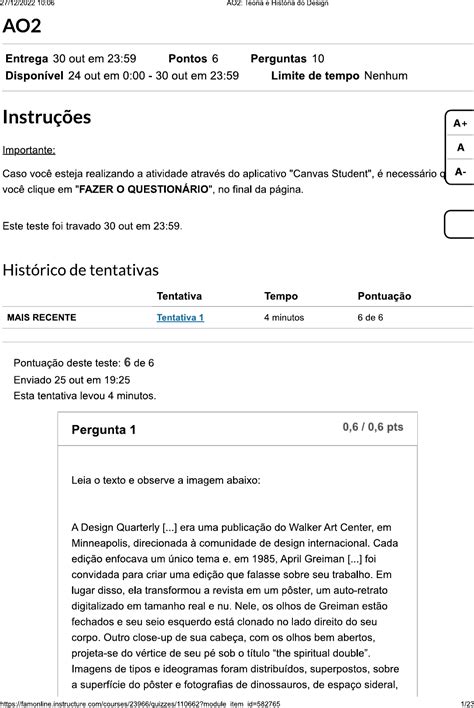 Teoria E História Do Design Ao2 Teoria E História Do Design Ii
