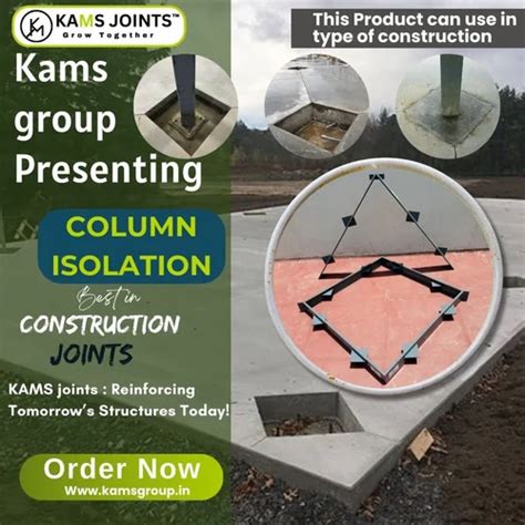 Column Isolation Joint Isolation Panel Building Slab Expansion Joint Kams Group Ltd At