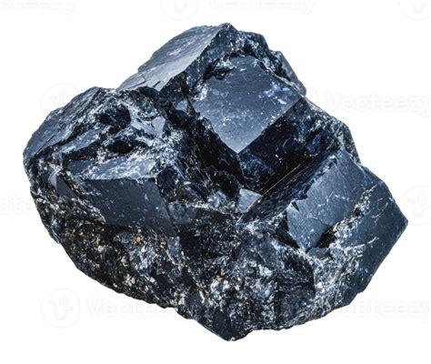 Shiny Black Natural Mineral 53289766 Png