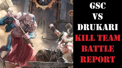 Genestealer Cult Vs Drukari Kill Team Battle Report YouTube