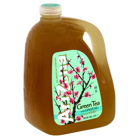 Arizona Iced Tea With Peach Real Brewed 23 Fl Oz Cans Pack Of 12