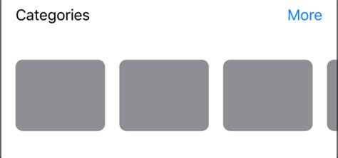 Ios How To Implement A Horizontal Table View Stack Overflow