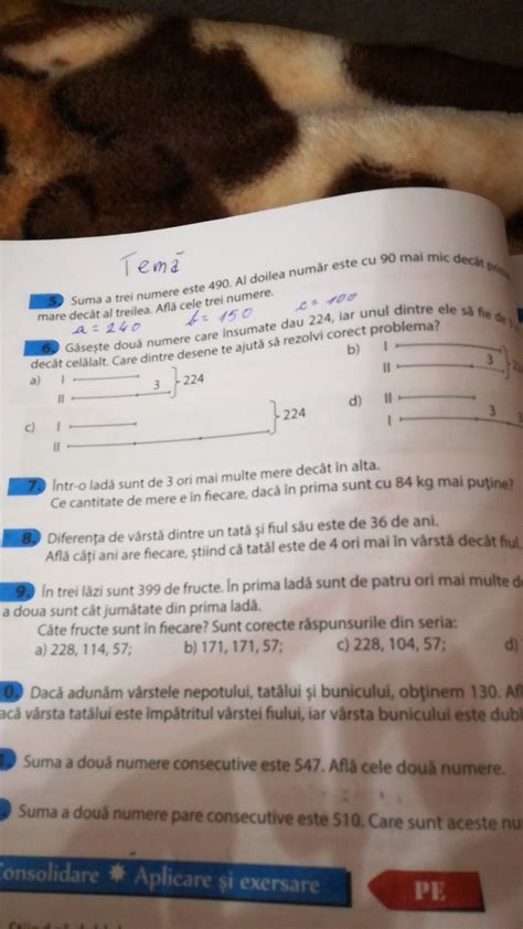 Gaseste Cele Doua Numere Care Insumate Dau 224 Iar Unul Dintre Ele Sa