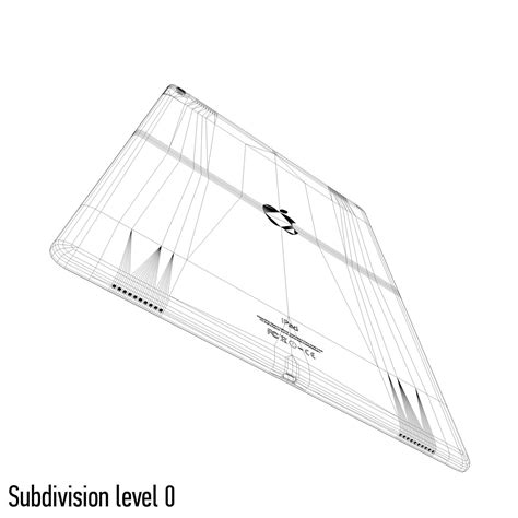 Apple Ipad Pro 129 Plata 2017 Modelo 3d 30 Fbx Dae C4d Free3d