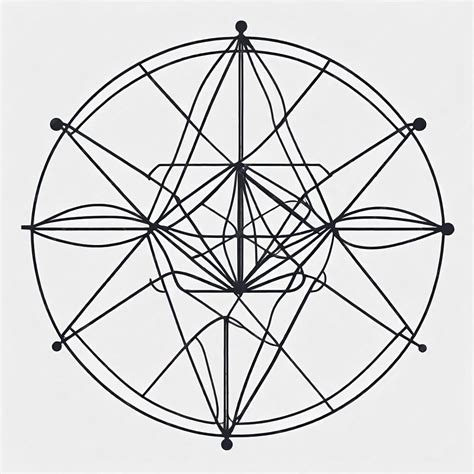 premium ai image interconnecting lines and shapes