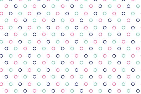 Color Dotted Memphis Patterns By Expressshop Thehungryjpeg