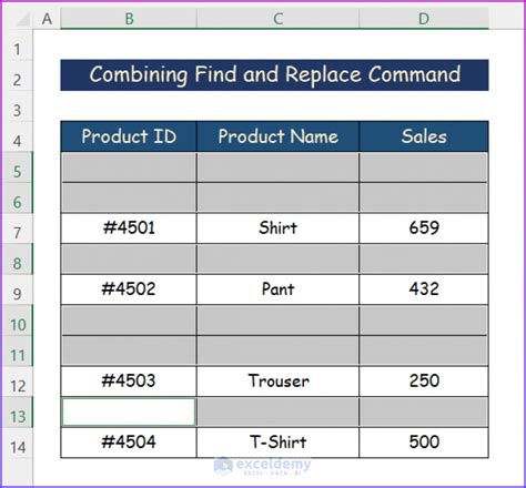 How To Fill Blank Cells With Value Below In Excel 4 Easy Ways
